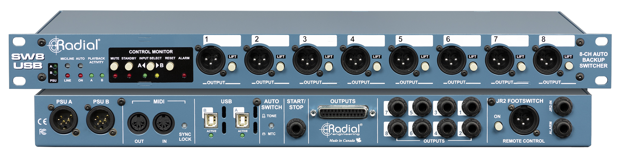 Radial SW8-USB
